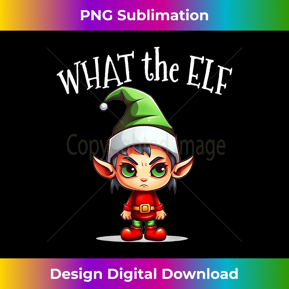 What the Elf - Cute Funny Elf for Christmas Se - Urban Subli | Inspire ...