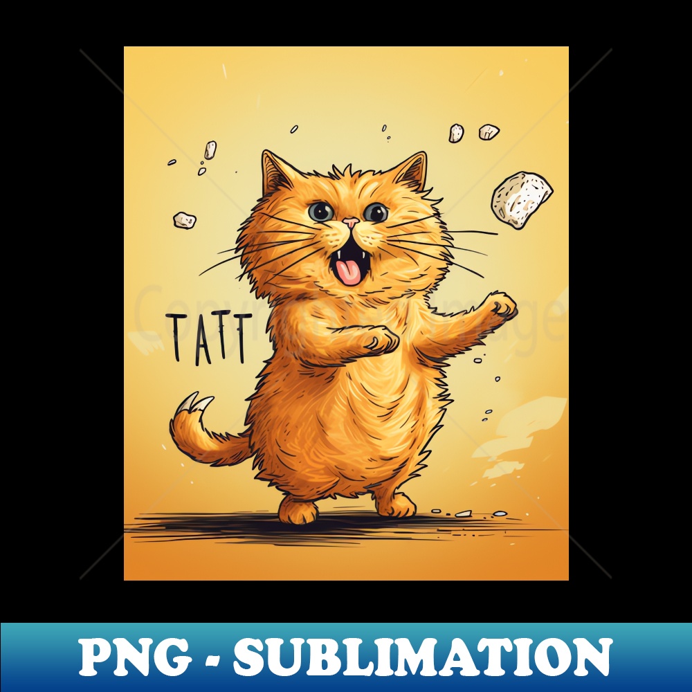 Tater Tot Funny Cat - Professional Sublimation Digital Downl | Inspire ...