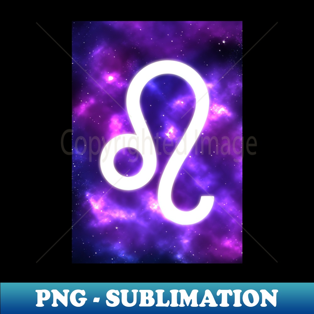 Leo Zodiac Sign Stars Night - Stylish Sublimation Digital Do | Inspire ...