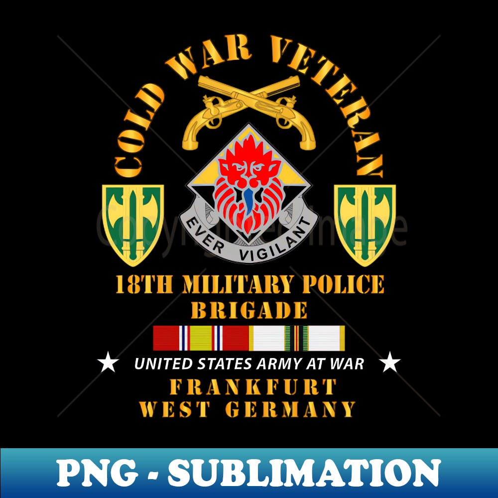 Cold War Vet - 18th Military Police Brigade DUI - SSI w COLD | Inspire ...