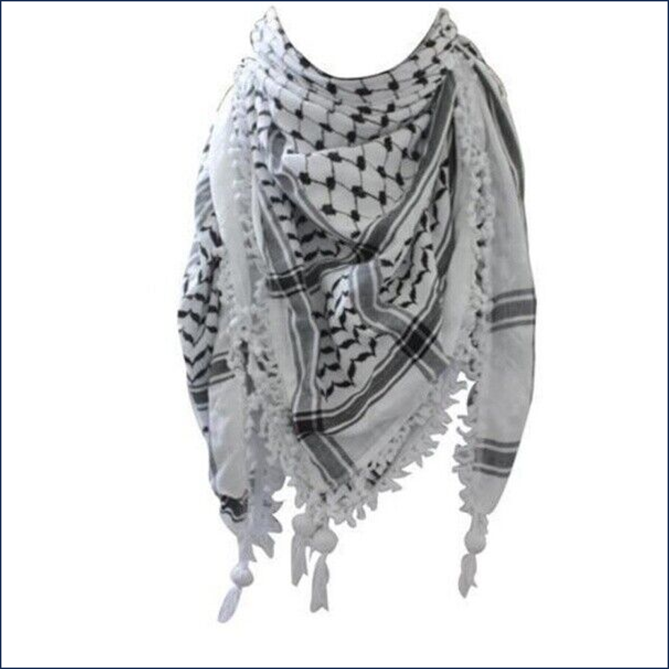 Palestine Scarf Shawl Wrap Men 100 percent Cotton Headwear S | Inspire ...