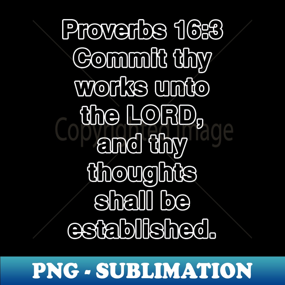 Proverbs 163 King James Version KJV Bible Verse Typography | Inspire Uplift