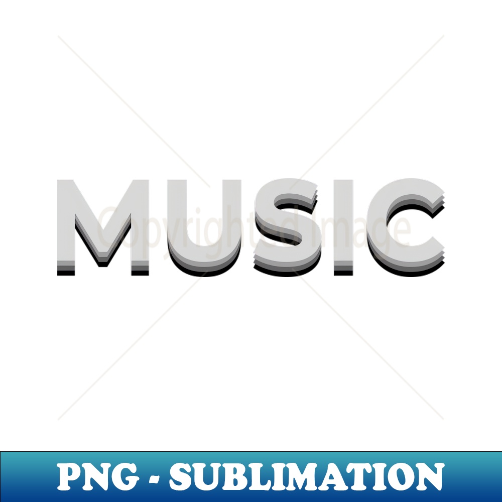 Music - Exclusive PNG Sublimation Download - Perfect for Per | Inspire ...