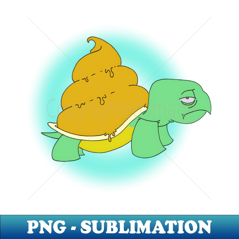 Turdle turtle pun poop joke - High-Resolution PNG Sublimatio | Inspire ...
