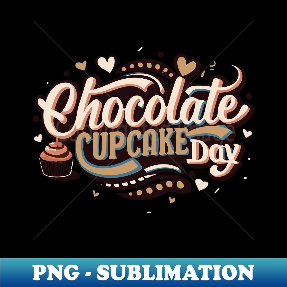 National Chocolate Cupcake Day October - Instant Sublimatio | Inspire ...