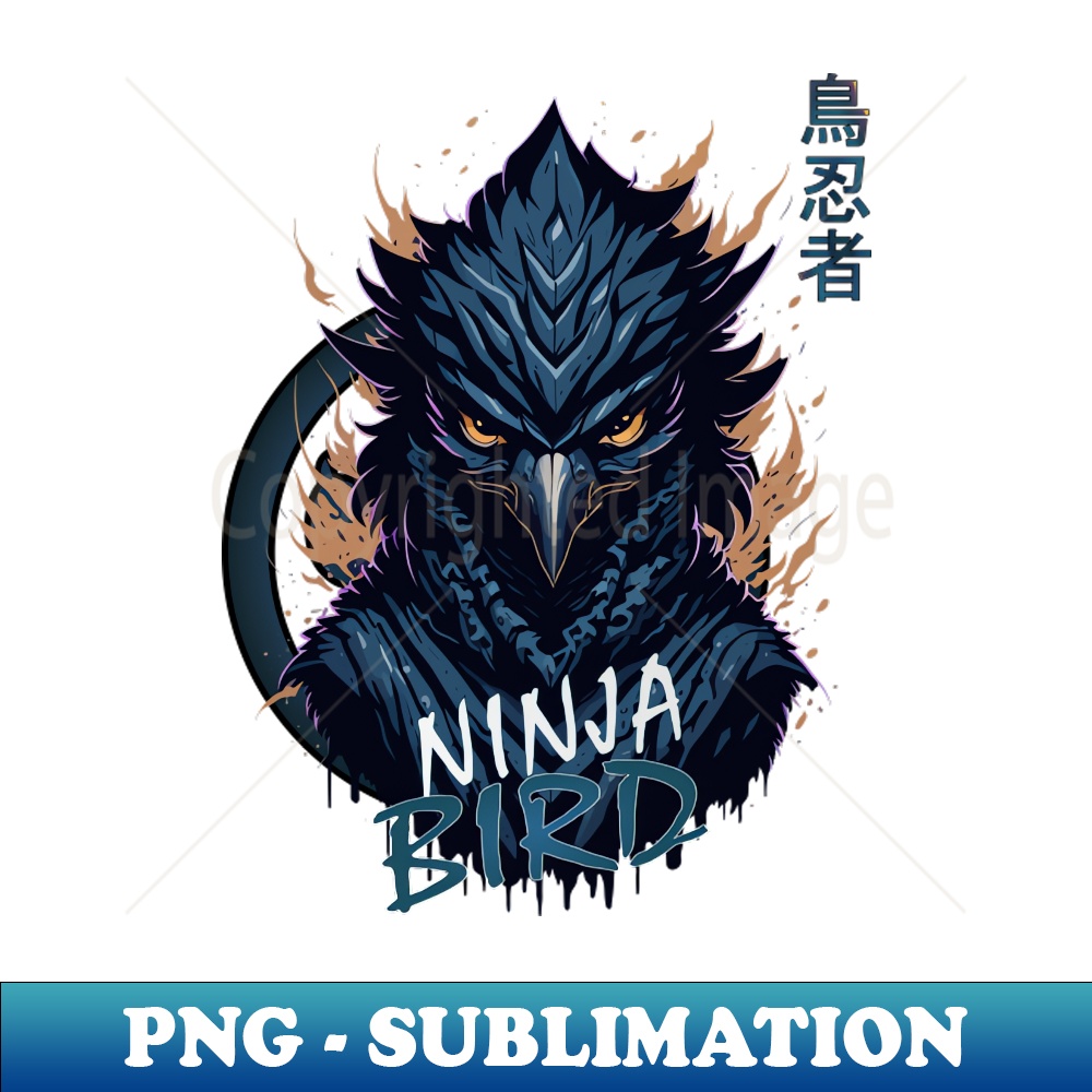 Ninja Bird - Modern Sublimation PNG File - Bold & Eye-catchi | Inspire ...