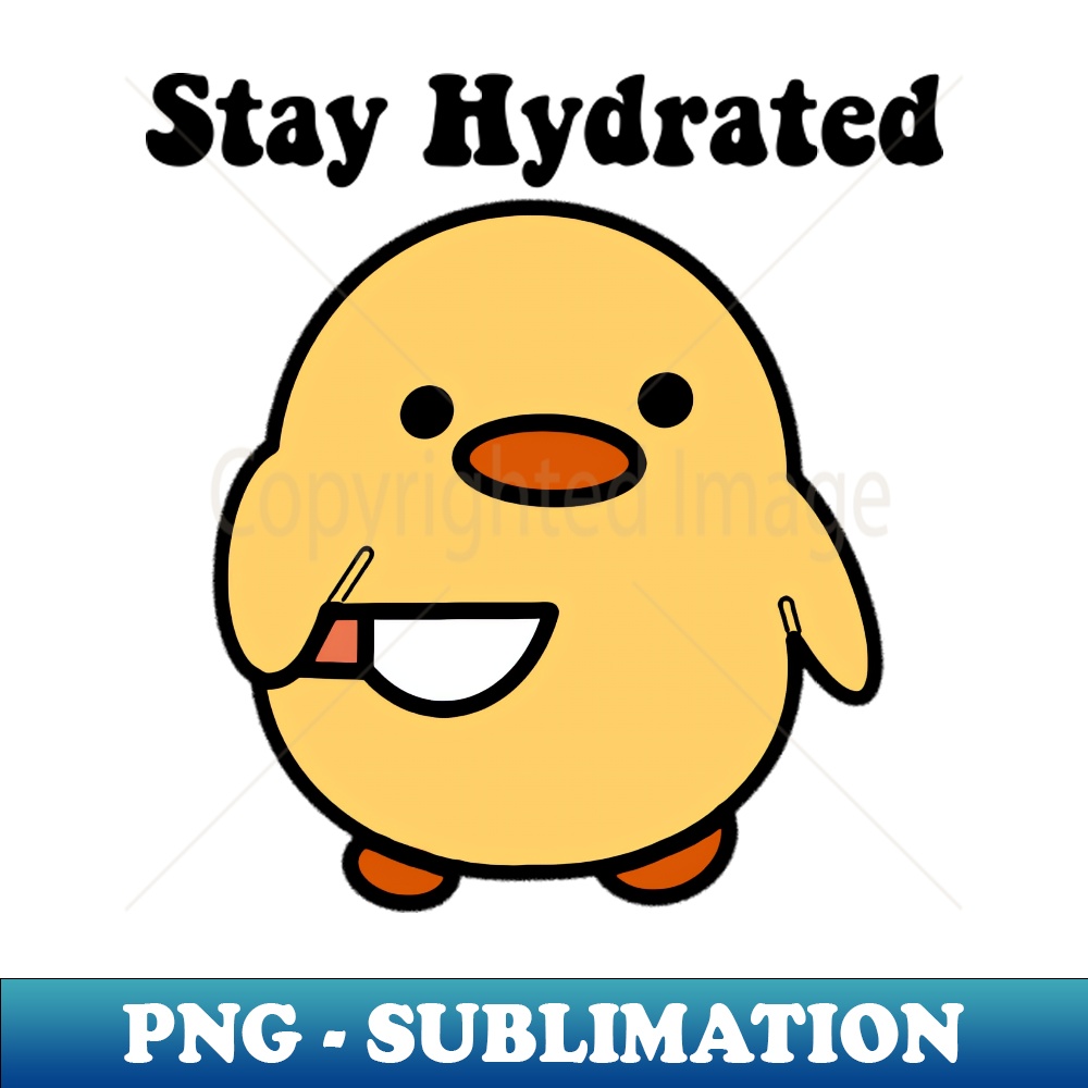 Stay hydrated Meme stickers Duck with Knife adult stickers s | Inspire ...