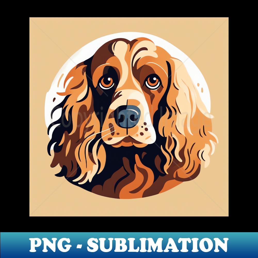 Cocker Spaniel - Aesthetic Sublimation Digital File - Unleas | Inspire ...