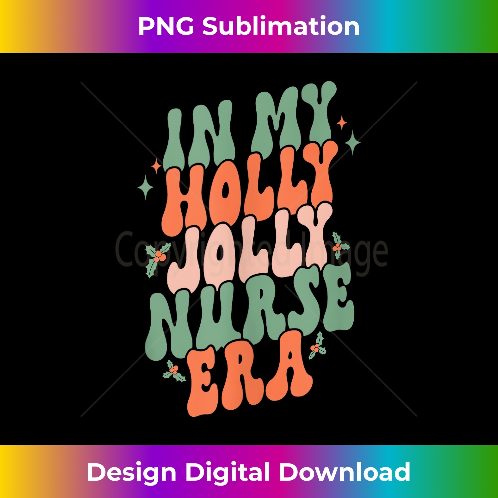 Nursing Era, Nursing Christmas,Jolly Nurse,Holly Nurse Tank | Inspire ...