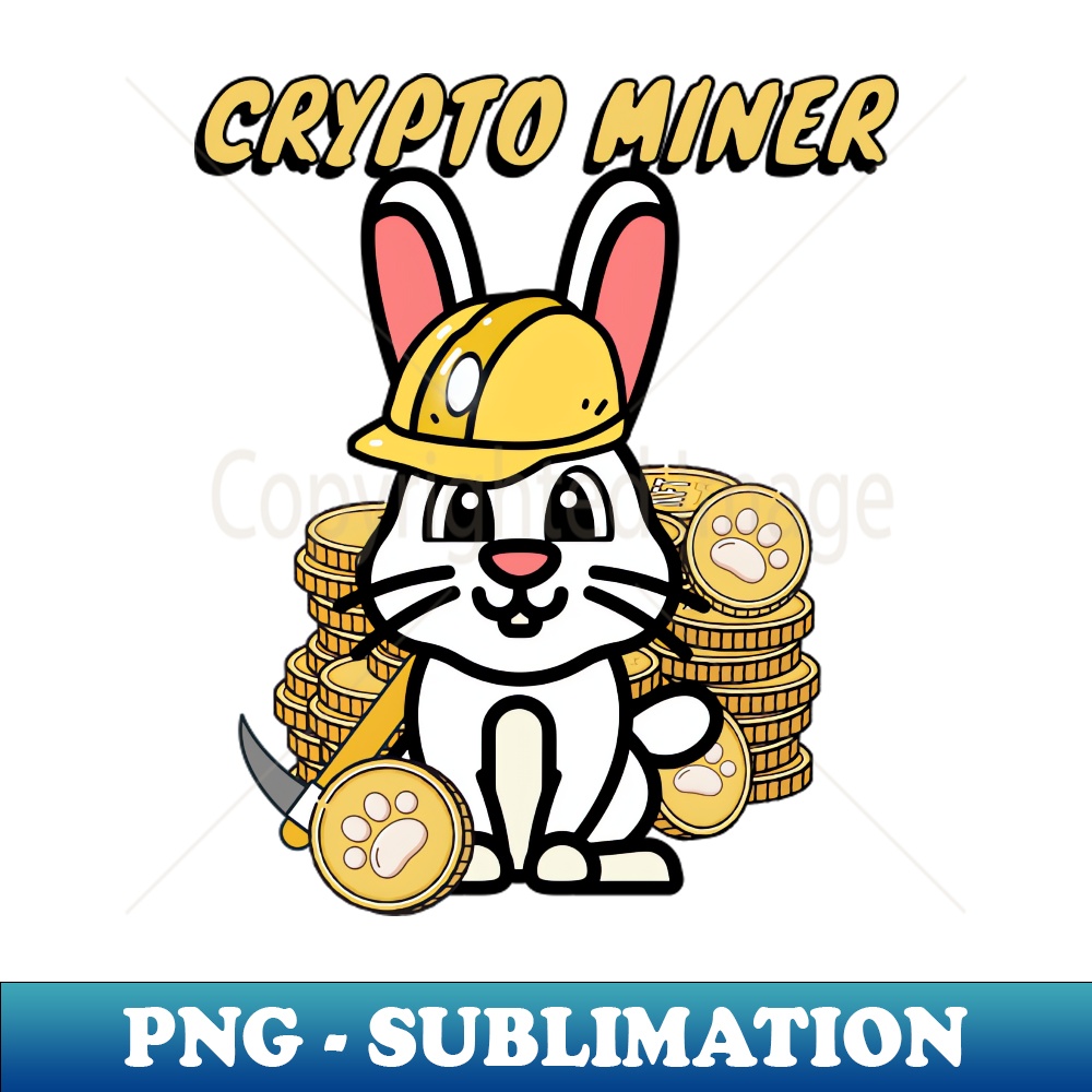 Funny Rabbit is a crypto miner - High-Quality PNG Sublimatio | Inspire ...