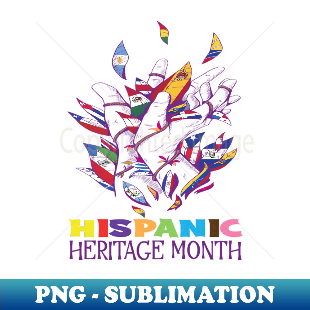 Happy National Hispanic Heritage Month All Countries Flags - | Inspire ...