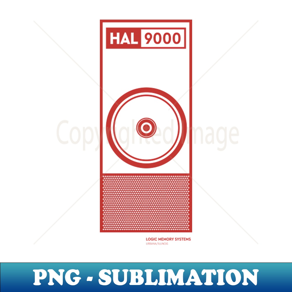 HAL 9000 - 2001 A Space Odyssey v2 - PNG Transparent Sublima | Inspire ...
