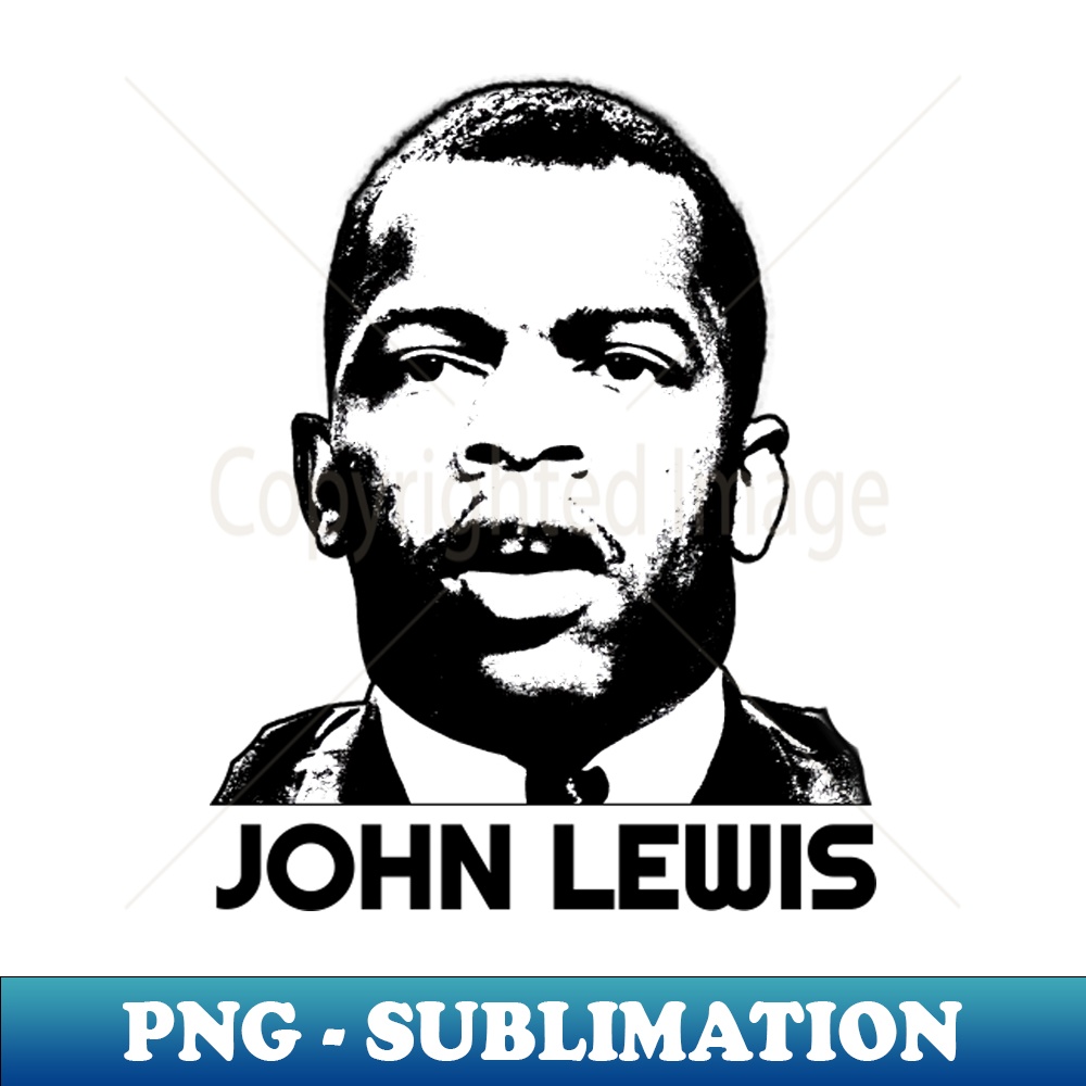 John Lewis Black History - Instant Sublimation Digital Downl | Inspire ...