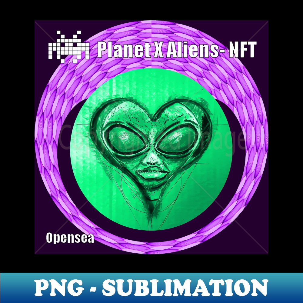Planet X Aliens UFO Invasion - Aesthetic Sublimation Digital | Inspire ...