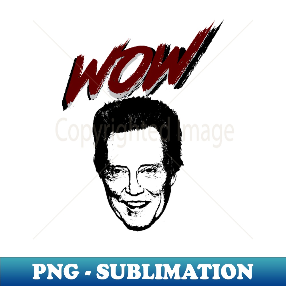 Christopher Walken tribute - PNG Transparent Sublimation Fil | Inspire ...