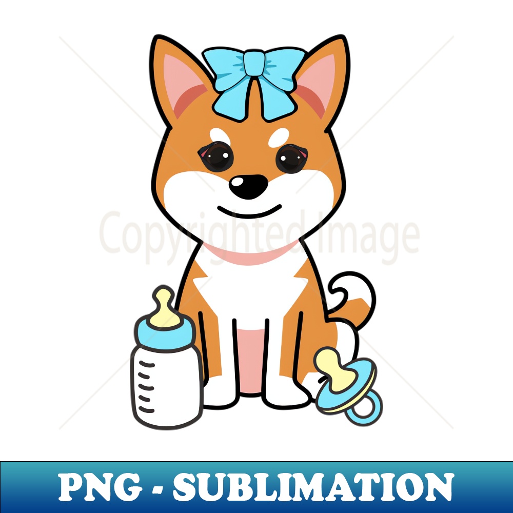 Cute orange dog Gender reveal - its a boy - Professional Sub | Inspire ...