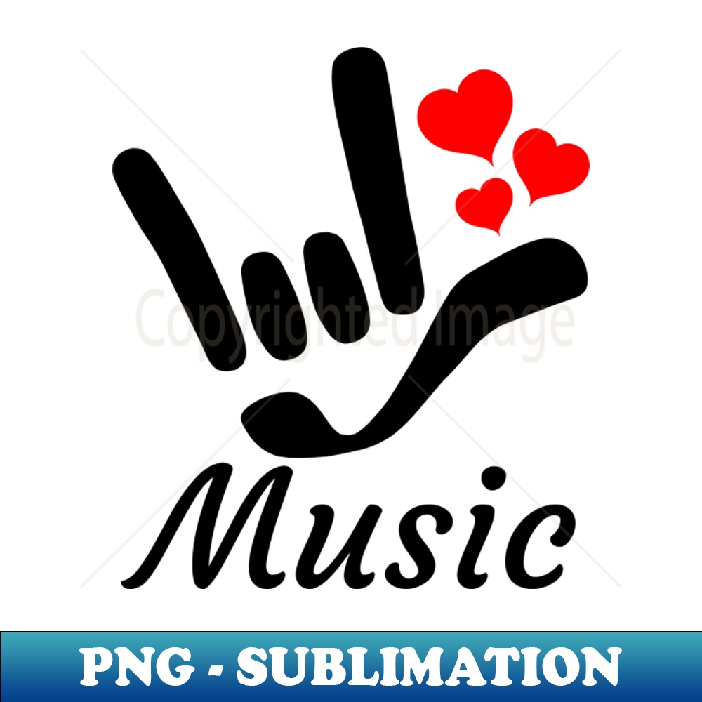 Music with I LOVE YOU sign plus heartsASL Sign Language Desi | Inspire ...