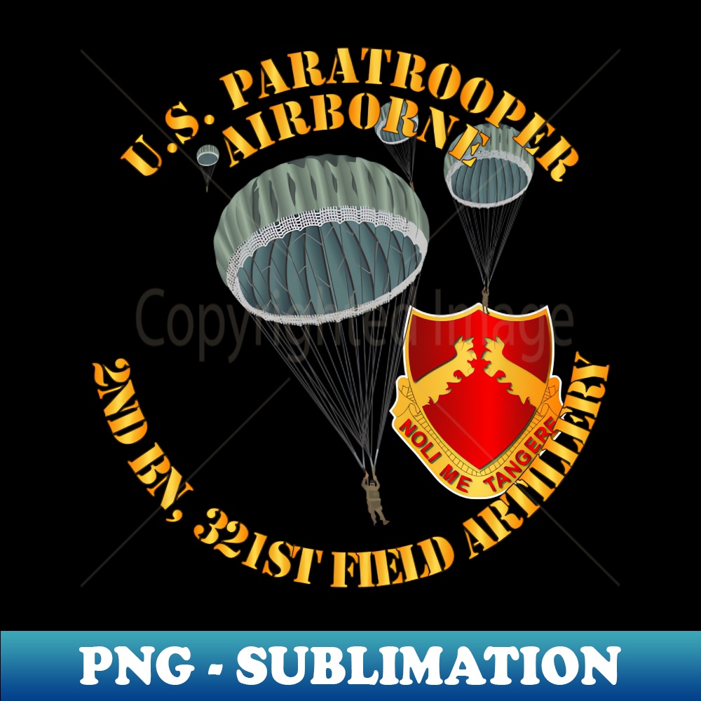 US Paratrooper - 2nd Bn 321st Field Artillery DUI - Digital | Inspire ...
