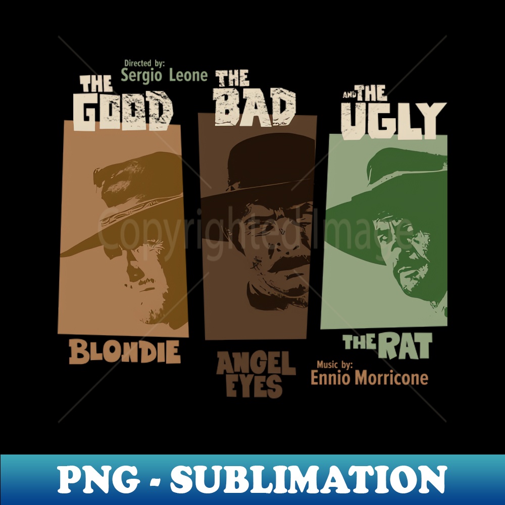 The good the bad and the ugly - Spaghetti Western by Sergio | Inspire ...
