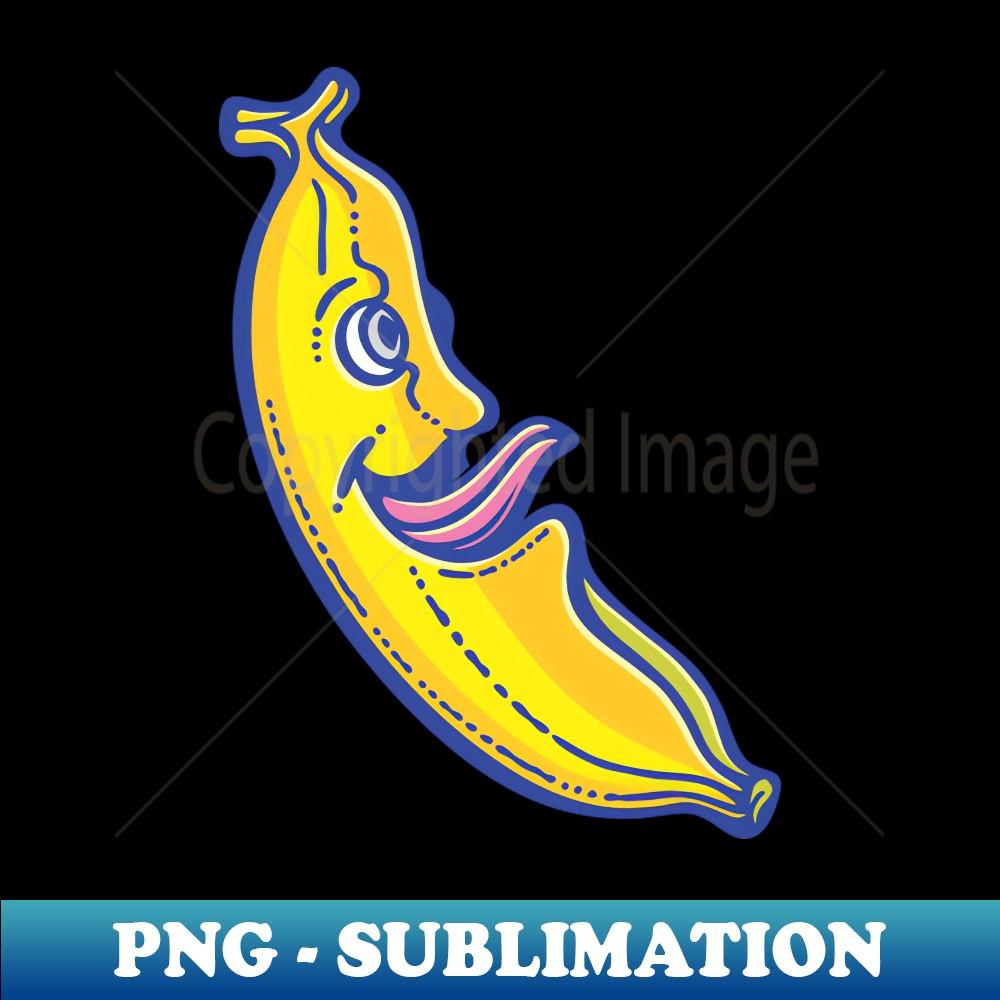 Hungry banana emoji - Unique Sublimation PNG Download - Add | Inspire ...