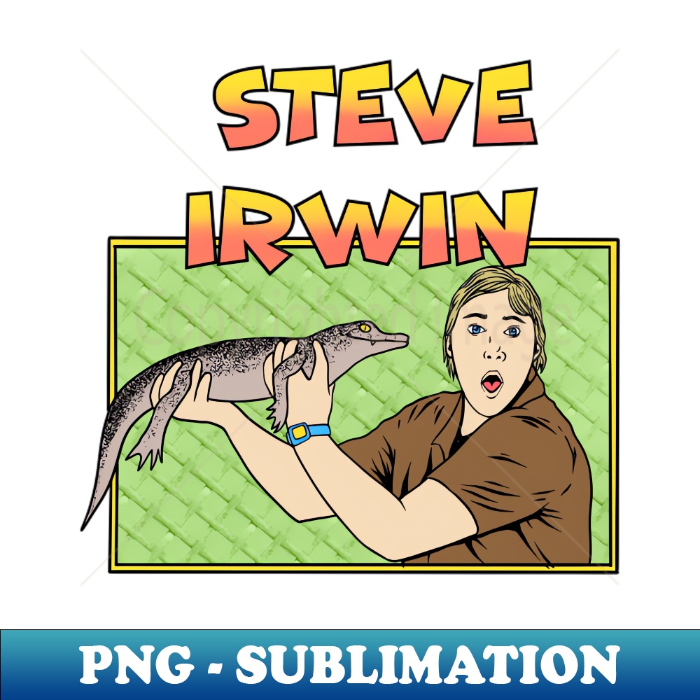Steve Irwin Montage - High-Resolution PNG Sublimation File - | Inspire ...