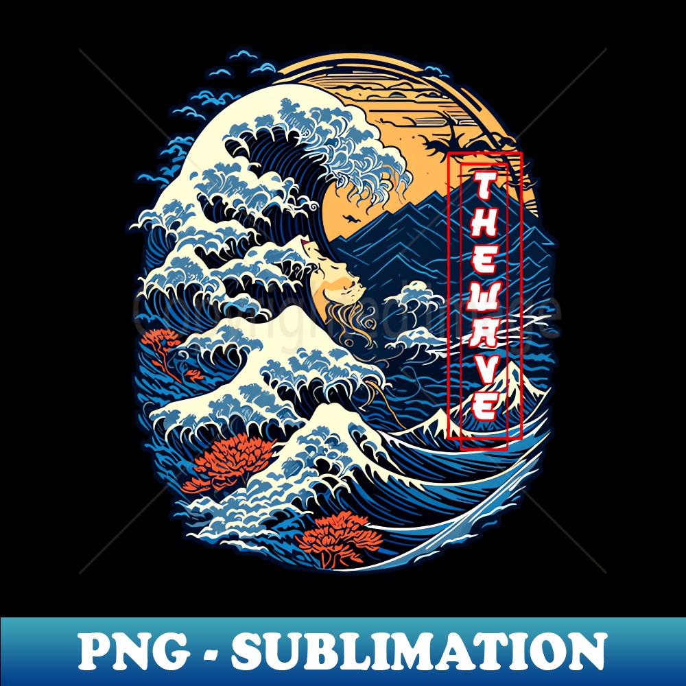 The Wave Japanese Wave illustration - Elegant Sublimation PN | Inspire ...