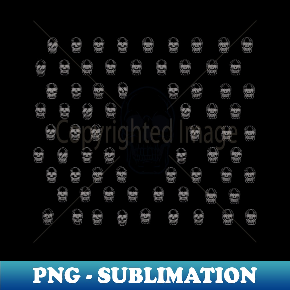 skull head pattern - Exclusive PNG Sublimation Download - Bo | Inspire ...