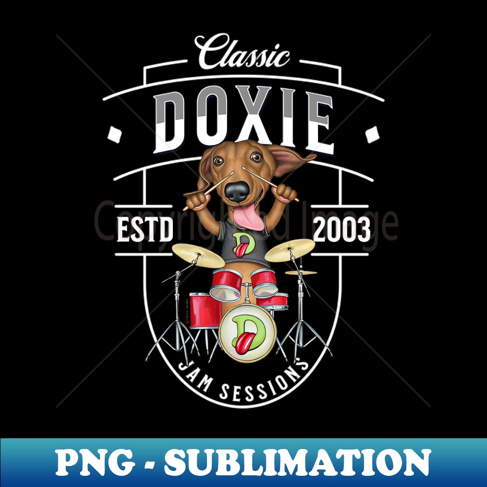 Fun doxie Dog playing drums for a rock and roll band on Doxi | Inspire ...
