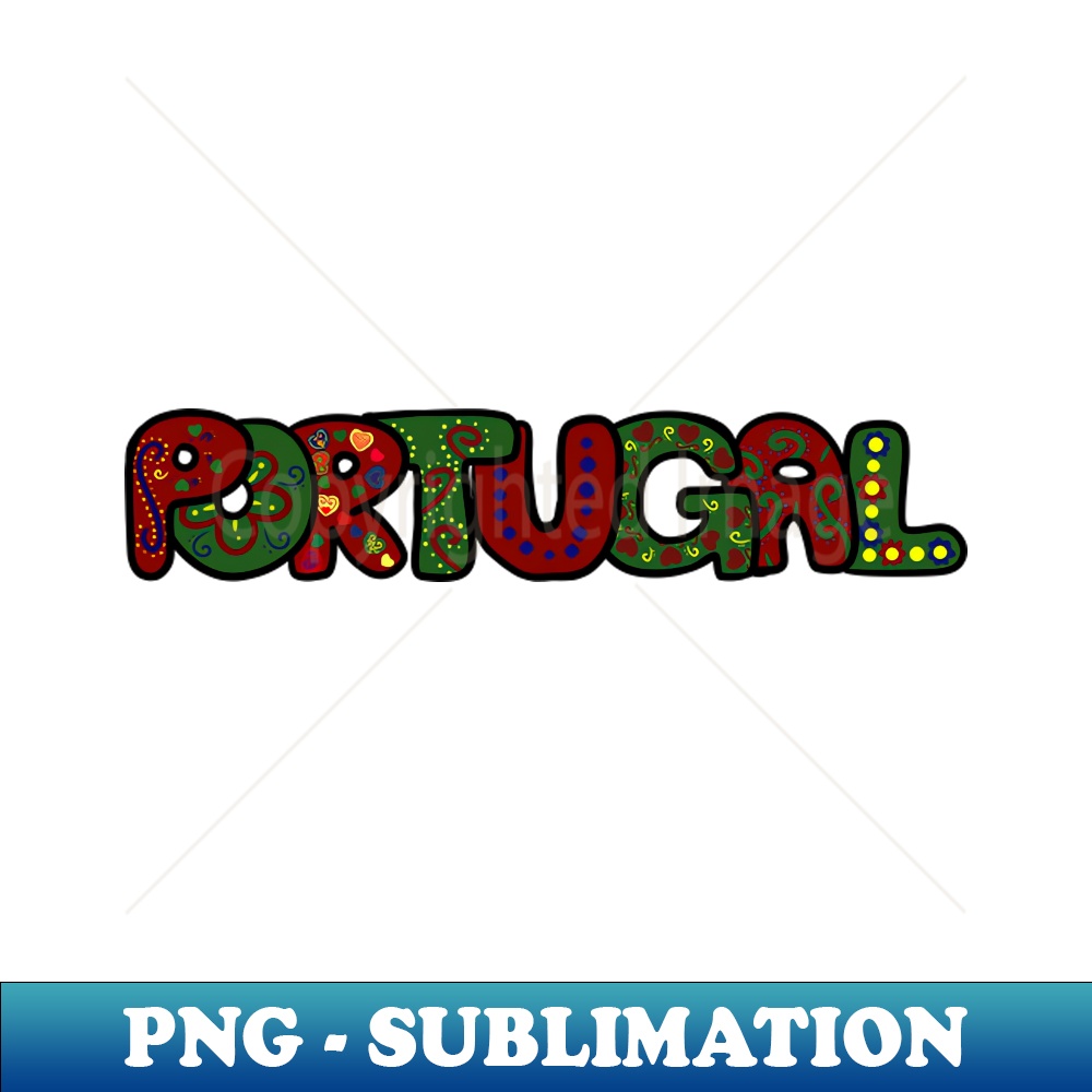 Portugal Rancho Style in Bubble Letters - Instant PNG Sublim | Inspire ...