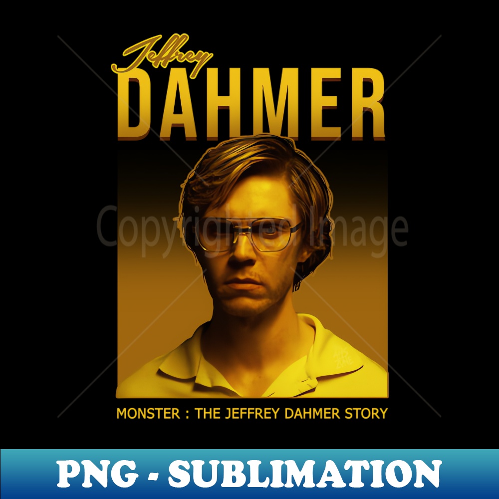 Jeffrey Dahmer vintage - PNG Transparent Sublimation File - | Inspire ...