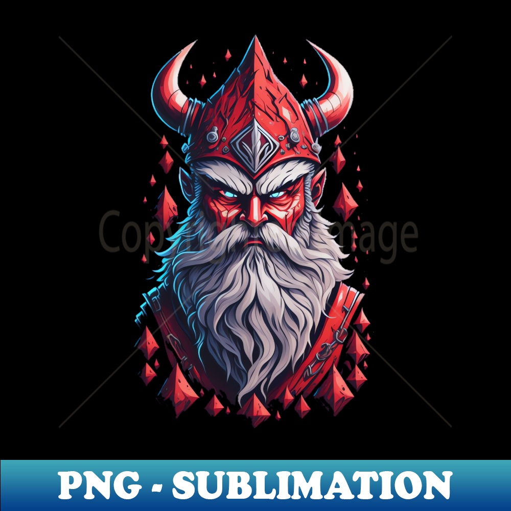 Evil Viking santa claus - Professional Sublimation Digital D | Inspire ...