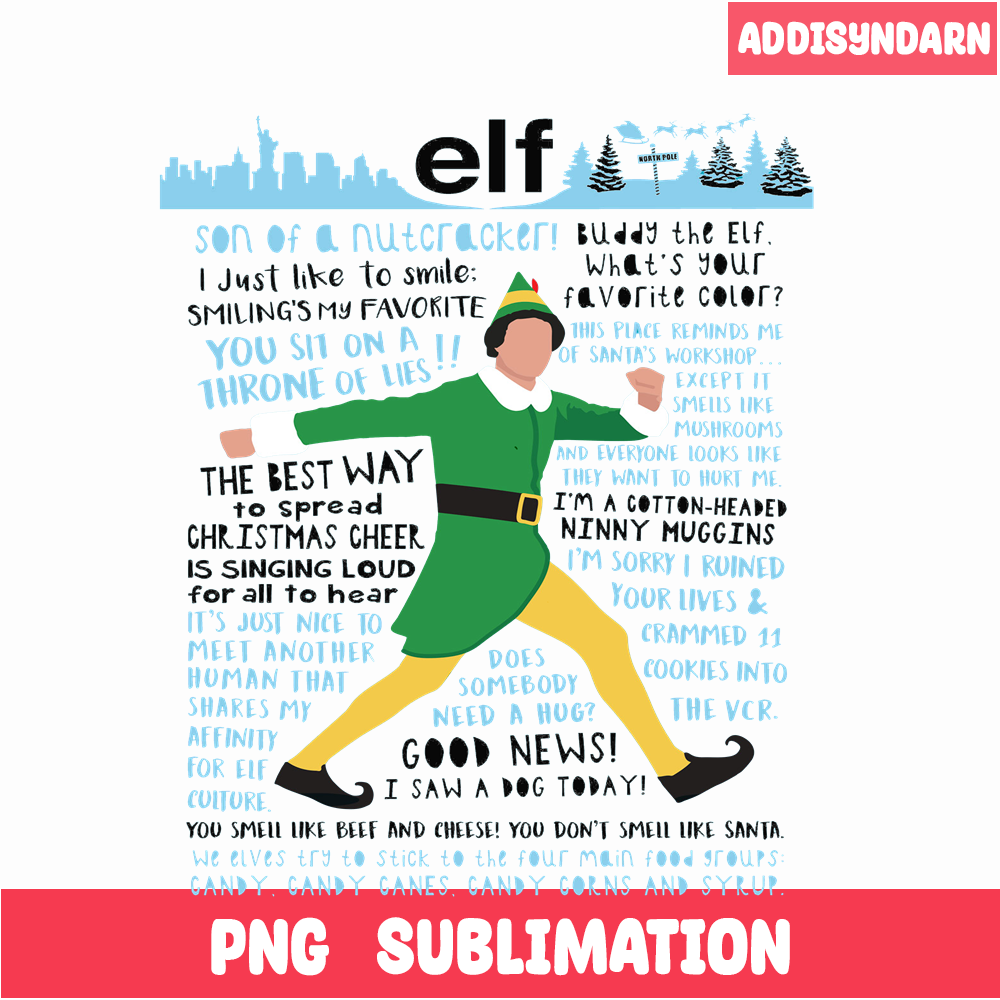 Elf quotes svg | Inspire Uplift