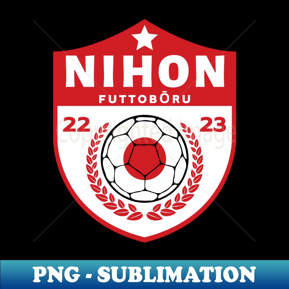 Japan Football - Modern Sublimation PNG File - Unleash Your - Inspire ...