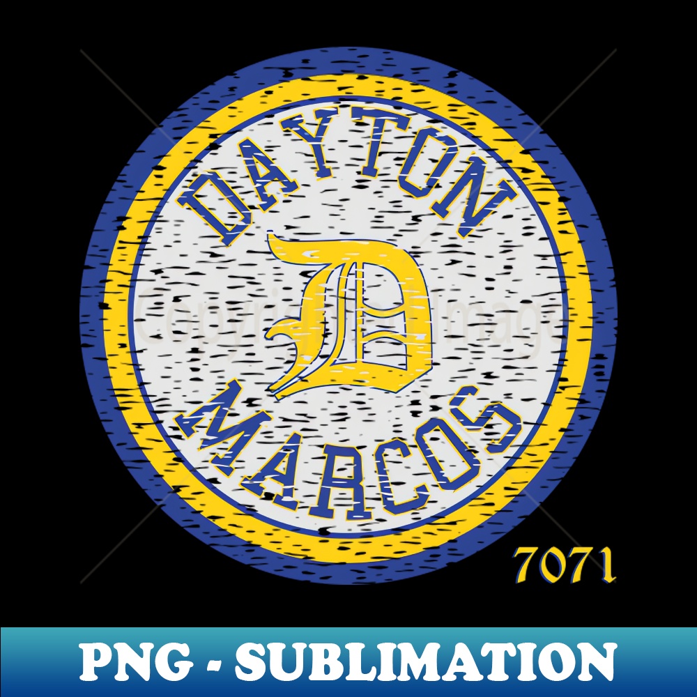 Vintage Dayton Marcos - Special Edition Sublimation PNG File | Inspire ...