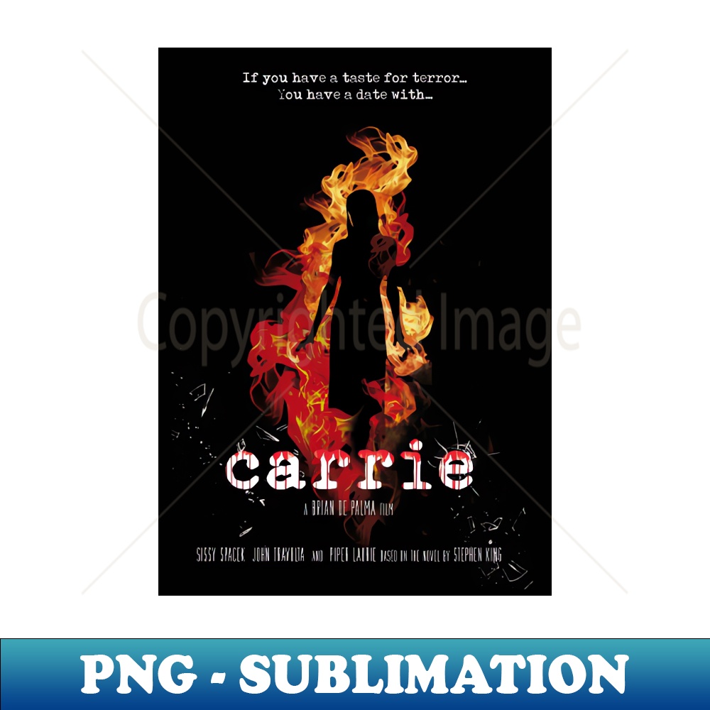 Carrie movie inspired - Elegant Sublimation PNG Download - E | Inspire ...