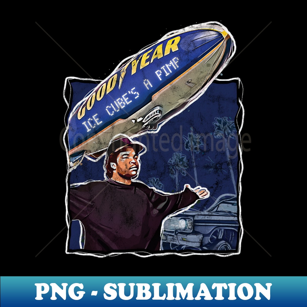 Saw the lights of the Goodyear blimp and it read Ice Cubes a | Inspire ...