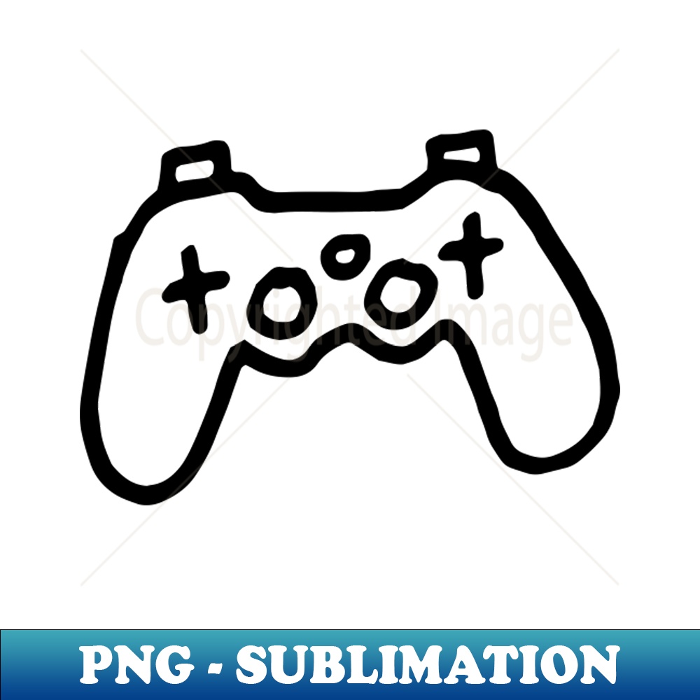 Game Controller Line Art - Professional Sublimation Digital - Inspire ...