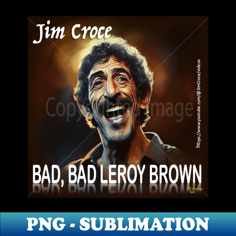 Jim Croce - Aesthetic Sublimation Digital File - Spice Up Yo | Inspire ...