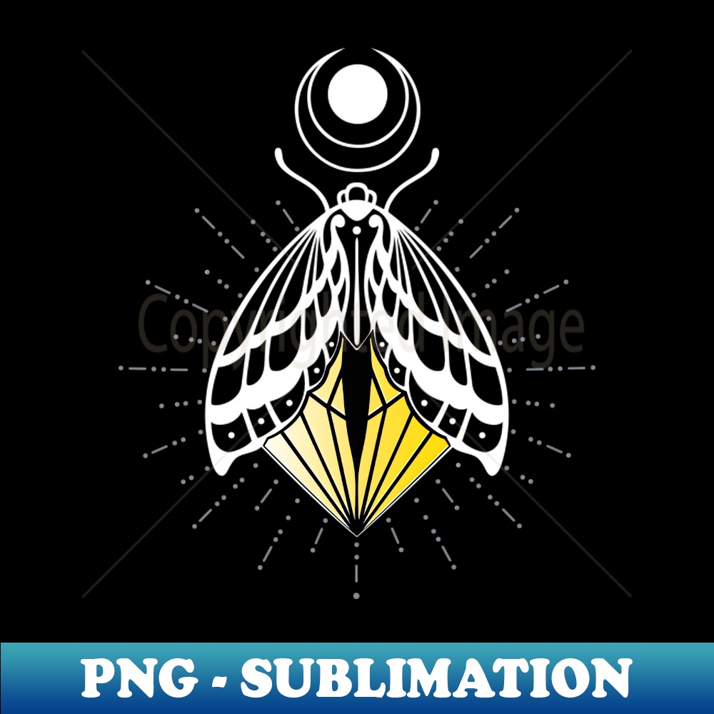 Firefly Moon Moth Moth - Exclusive Sublimation Digital File - Inspire ...