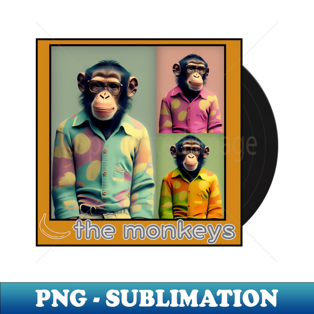 The Monkeys Album - Creative Sublimation PNG Download - Revo - Inspire Uplift