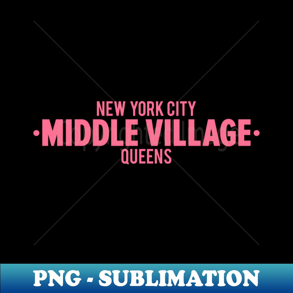 Middle Village Queens Logo - A Minimalist Tribute to Suburba | Inspire ...