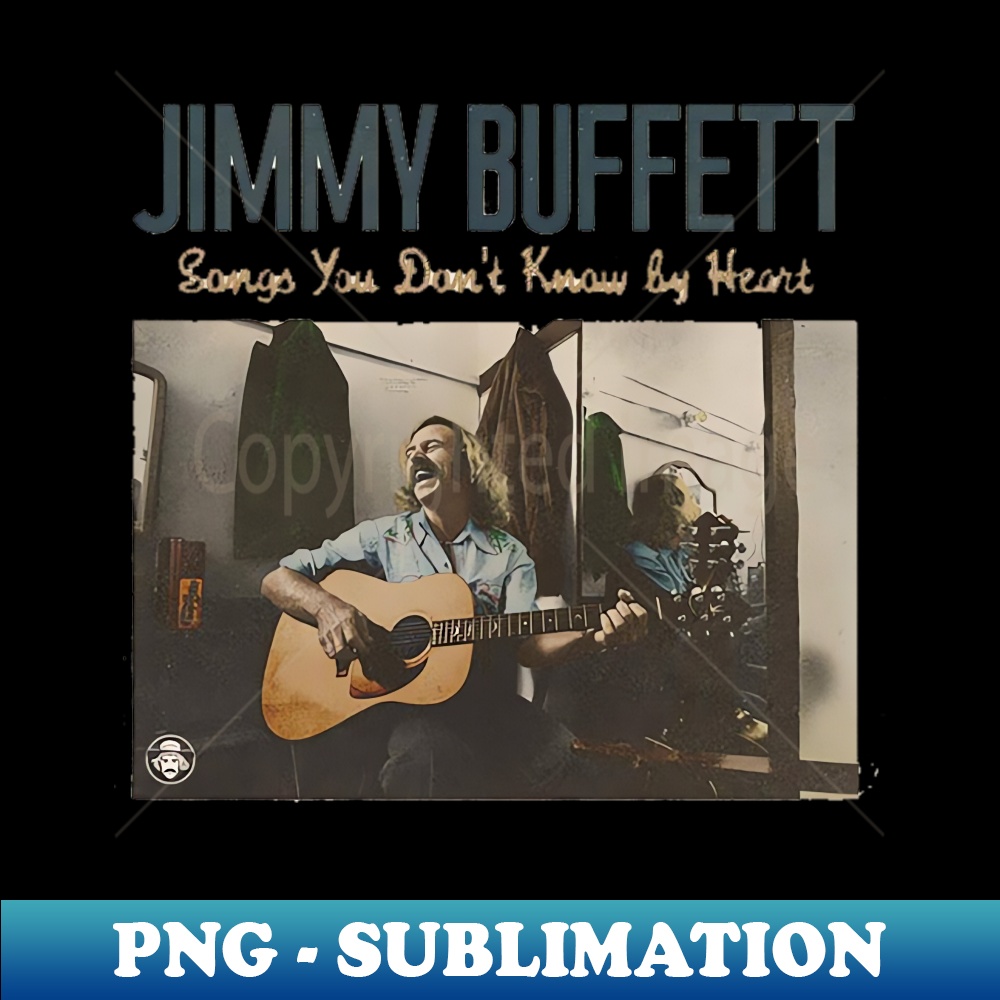 jimmy buffett - Decorative Sublimation PNG File - Instantly - Inspire ...