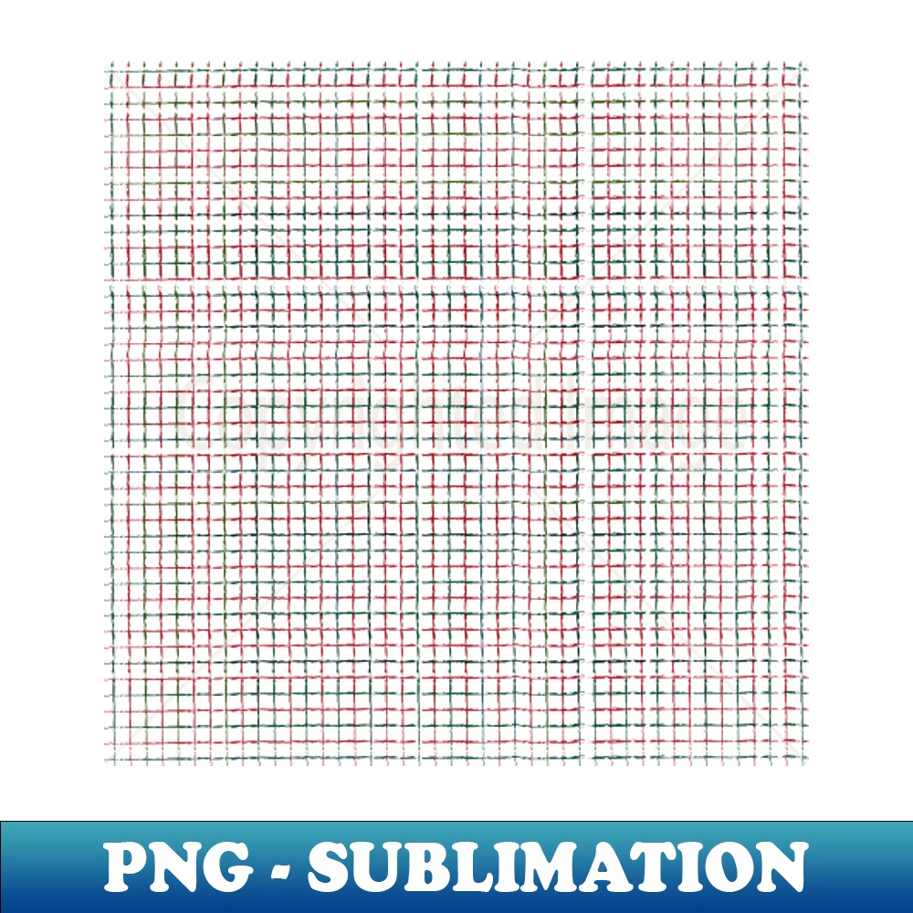 Thin Red and Green Lines Check - Creative Sublimation PNG Do | Inspire ...