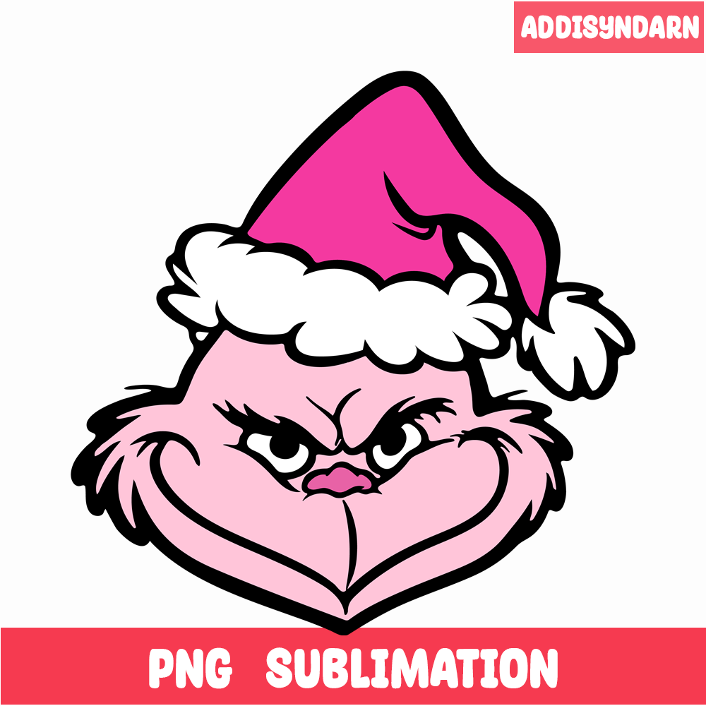 Pink Grinch SVG PNG DXF EPS JPG, Grinch In Pink SVG, Pink Ch - Inspire ...