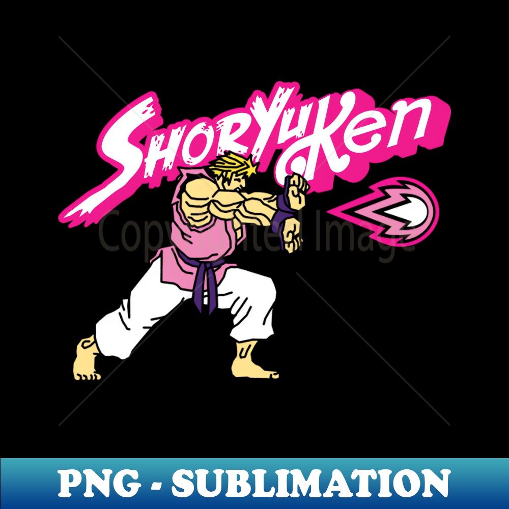 Shoryu-Ken - PNG Transparent Digital Download File for Subli - Inspire ...