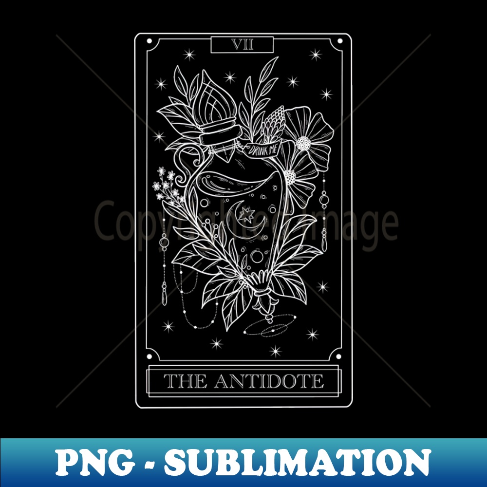 The Antidote Card - White Version - Premium PNG Sublimation | Inspire ...