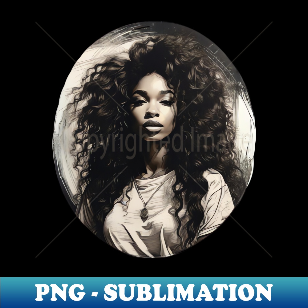 Sza fan art - Digital Sublimation Download File - Unlock Vib - Inspire ...