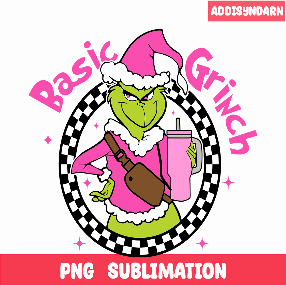 Basic Grinch SVG PNG DXF EPS JPG, Fashion Christmas SVG, Gri | Inspire Uplift
