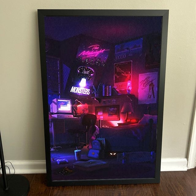 Monsters Single Music Poster, The Midnight Music Band Poster - Inspire ...