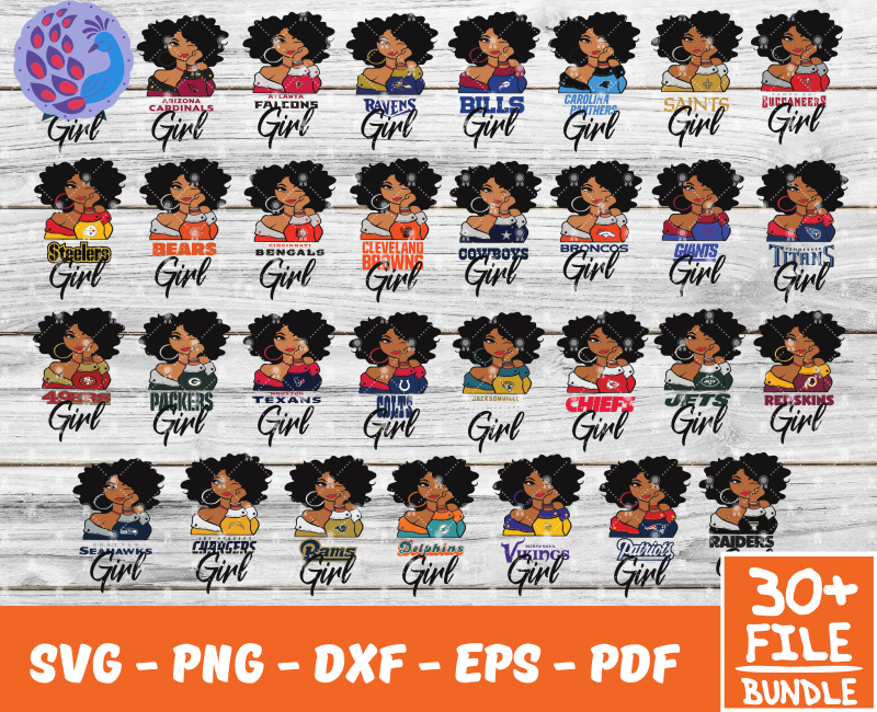 Nfl Girl Betty Boop Svg,Bundle Nfl Svg,Team Nfl Svg,Nfl Logo | Inspire Uplift